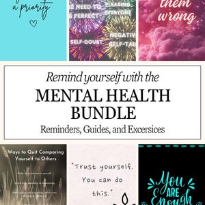 Ultimate Mental Wellness Bundle: Affirmations, Guides, Exercises ...