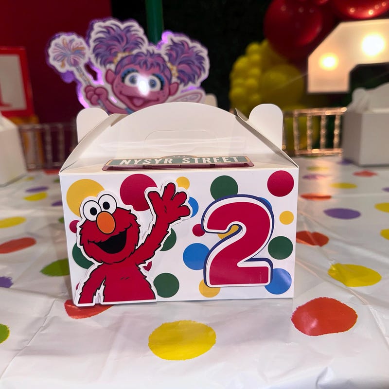Elmo Party Favors - Etsy