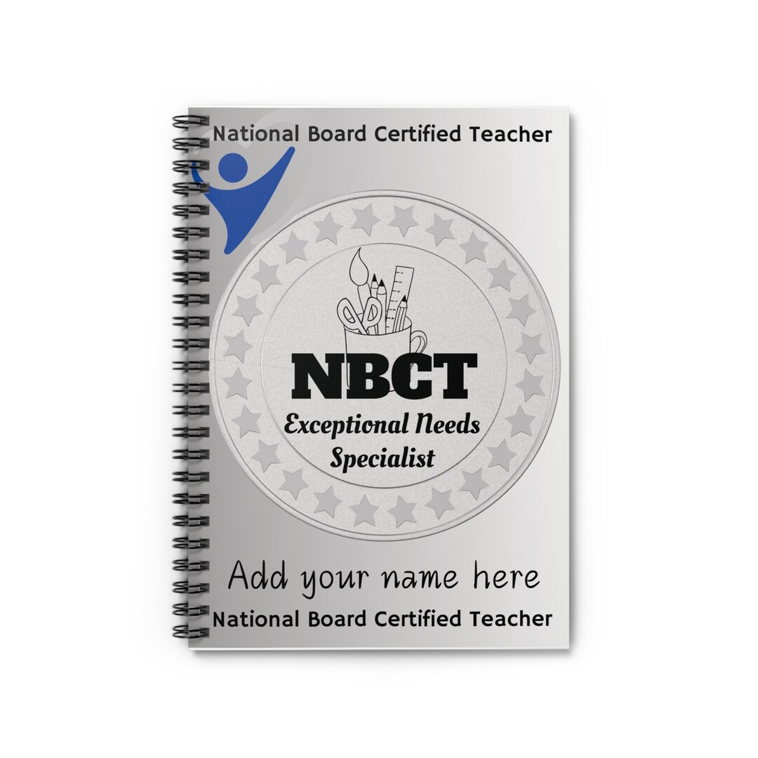 Personalized NBCT Exceptional Needs Specialist Notebook; National Board ...