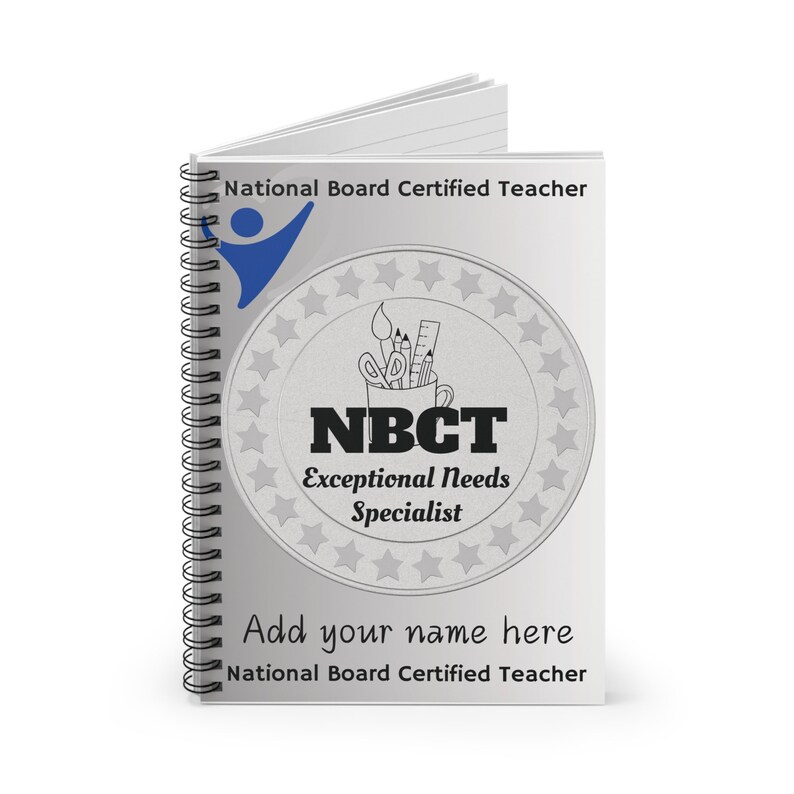Personalized NBCT Exceptional Needs Specialist Notebook National Board ...