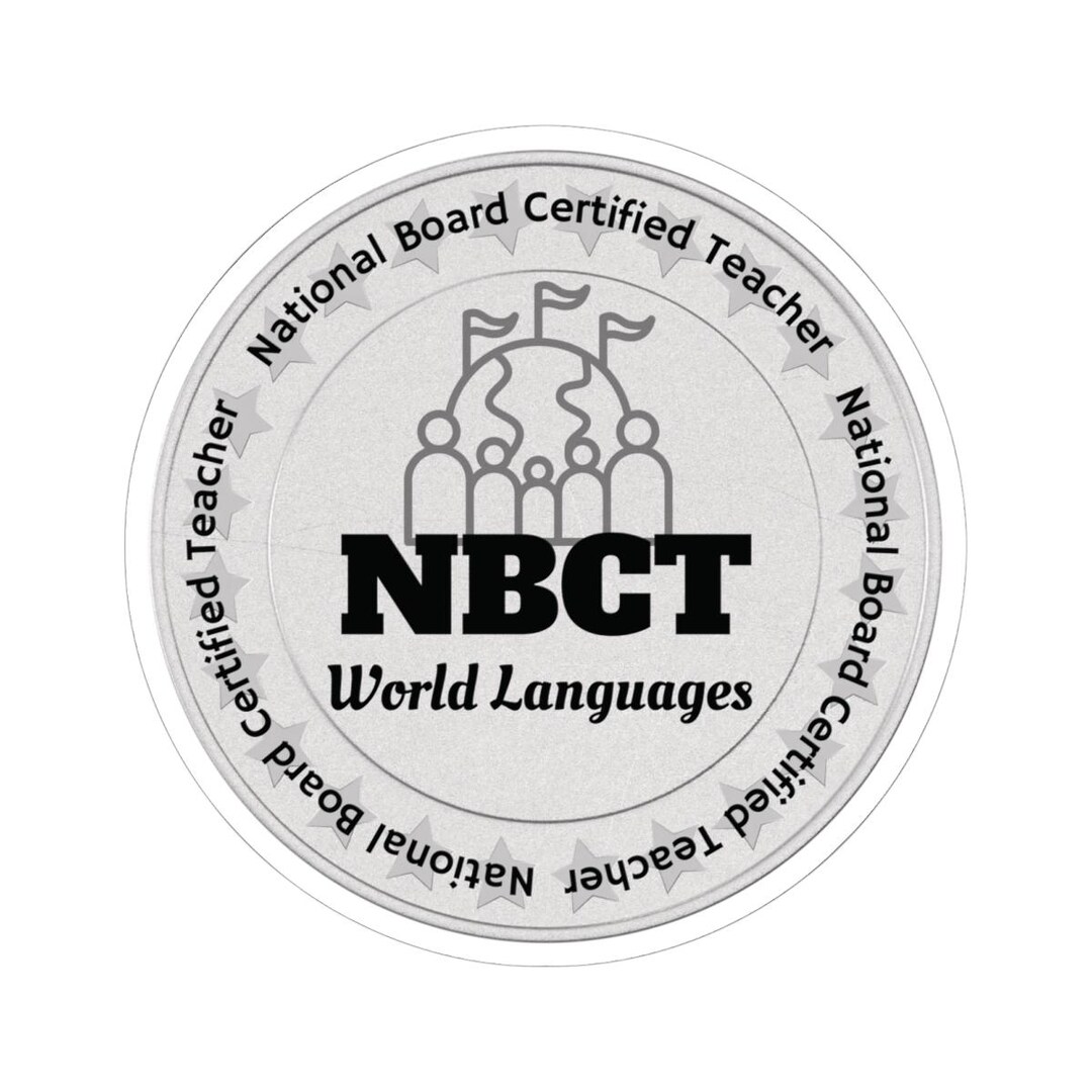 NBCT World Languages Teacher Sticker - National Board Certification ...