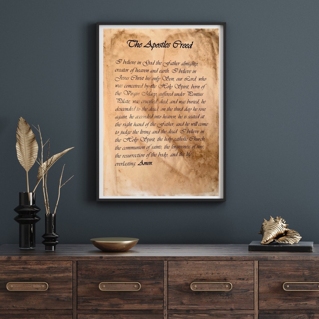 Christian Creeds in English, Latin, Koine Greek, Greek, the Creeds Are ...