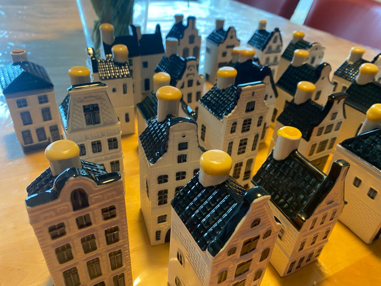 KLM Houses 76-104, KLM Huisjes 76-104, KLM Business Class 76-104, Delfts Blue Houses 76-104. - Etsy