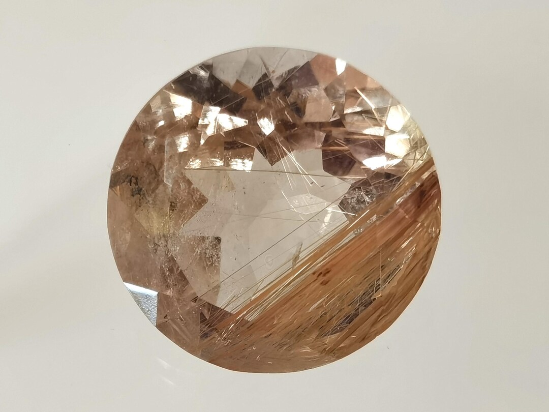 Rock Crystal Rutile Needles 23 Mm - Etsy