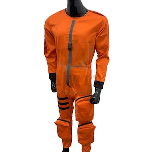 Customizable Pilot Flight Suit: Handmade Orange Cosplay Jumpsuit - Etsy