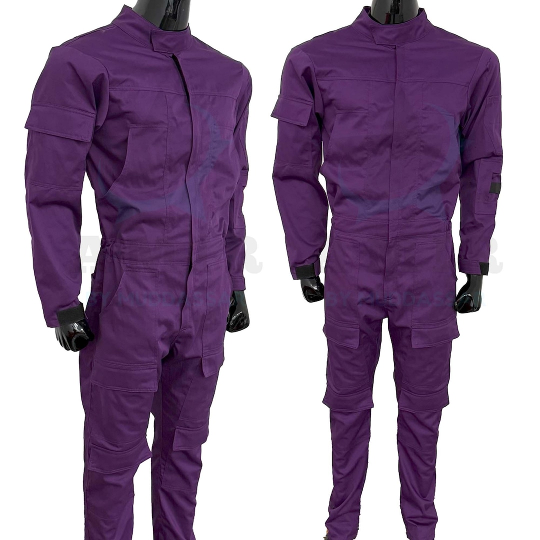 Customizable Pilot Flight Suit: Handmade Cotton Sci-fi Cosplay Jumpsuit ...