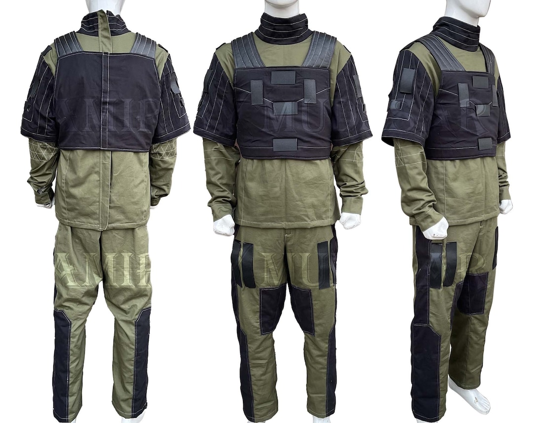Custom Handmade Flight Suit Cosplay Costume Custom Made Soft Parts - Etsy