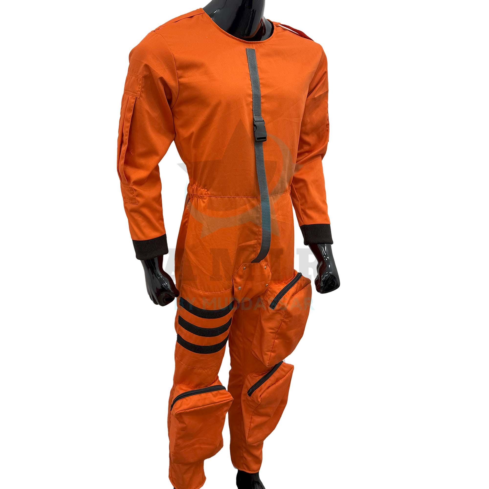 Customizable Pilot Flight Suit: Handmade Orange Cosplay Jumpsuit - Etsy