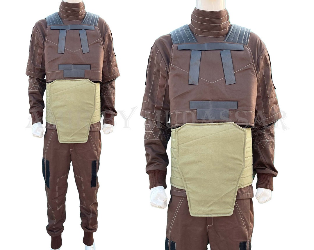 Mandalorian Inspired Custom Flight Suit, Din Djarin Cosplay Costume, 4 ...