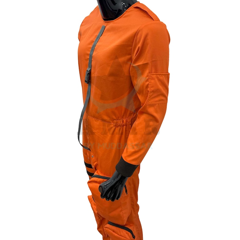 Customizable Pilot Flight Suit: Handmade Orange Cosplay Jumpsuit - Etsy