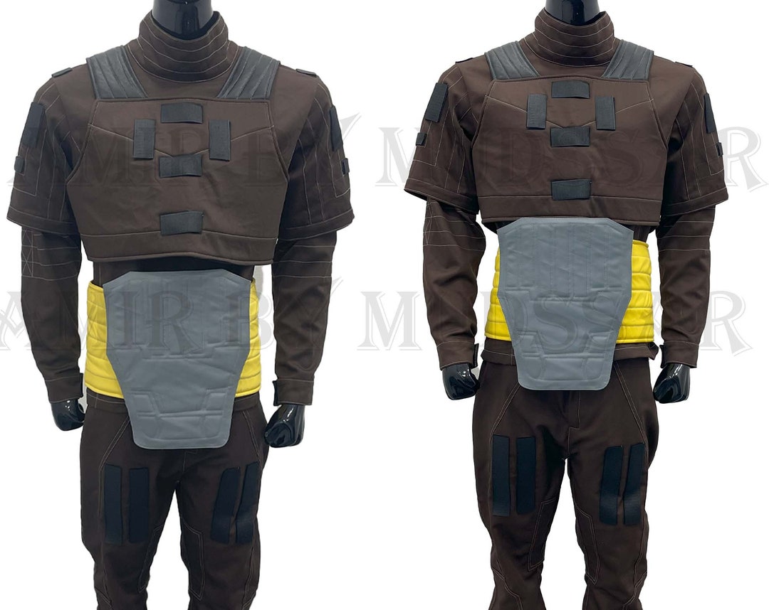 Custom Flight Suit, Cosplay Costume, 4-piece Mando Flak Vest and Suit ...