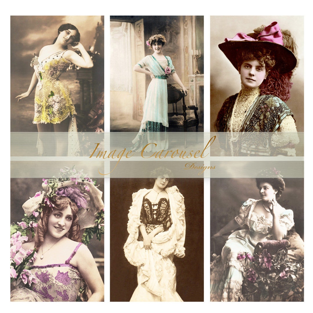 Edwardian Actresses Personal Commercial Use Antique Vintage Image ...
