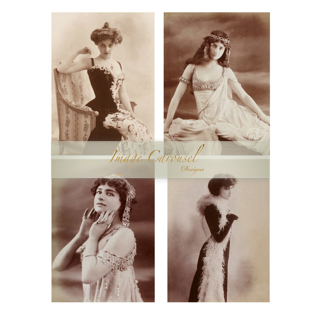 Edwardian Actresses Personal Commercial Use Antique Vintage Image ...