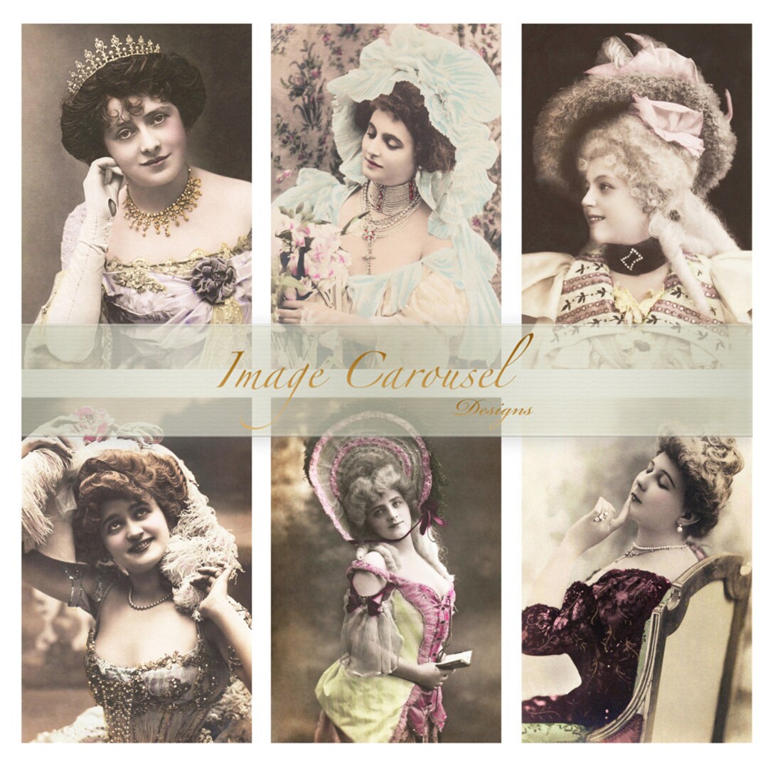 Edwardian Actresses Personal Commercial Use Antique Vintage Image ...