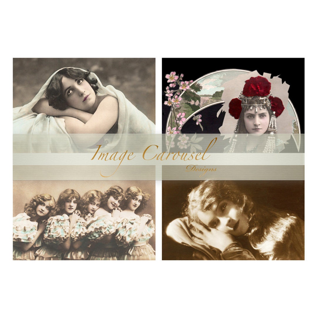 Edwardian Actresses Personal Commercial Use Antique Vintage Image ...