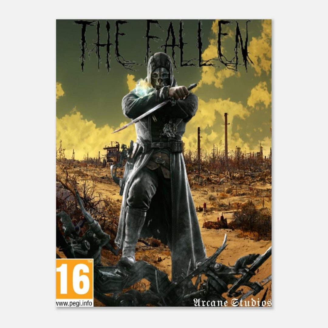 The Fallen Cover Art Poster - Etsy