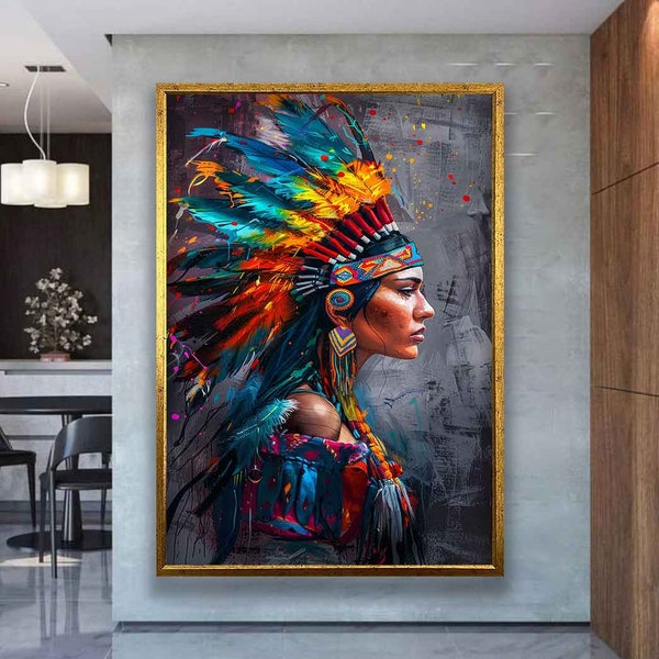 Native American Girl - Etsy