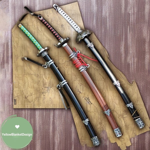 Wooden Samurai Sword - Etsy UK