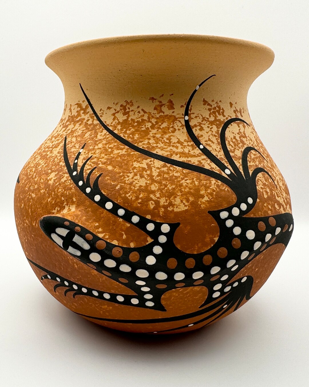 Zuni Pueblo Handmade Lizard Pottery Native American Art - Etsy