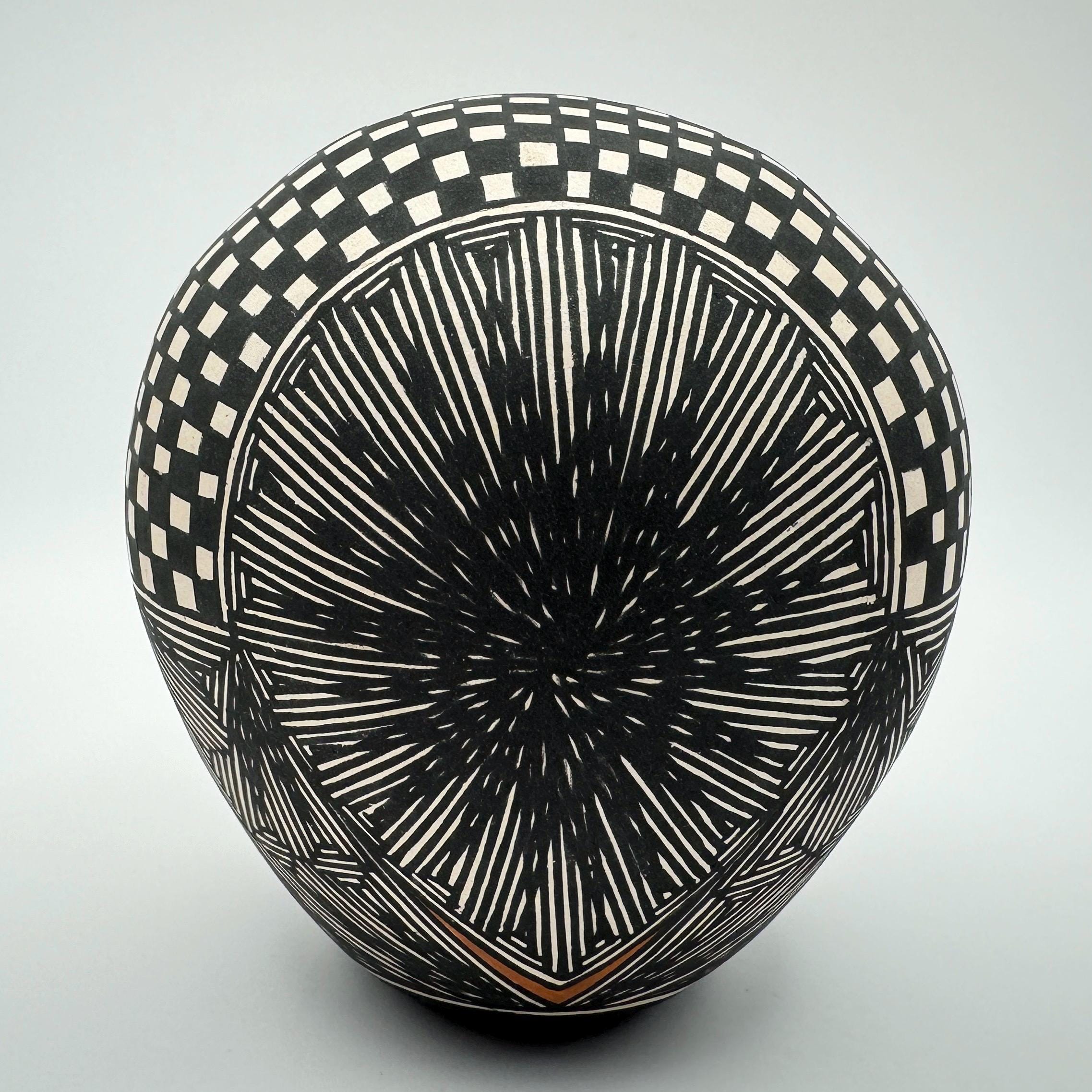 Acoma Pueblo Handmade and Hand Painted Fine Line Pottery Native ...