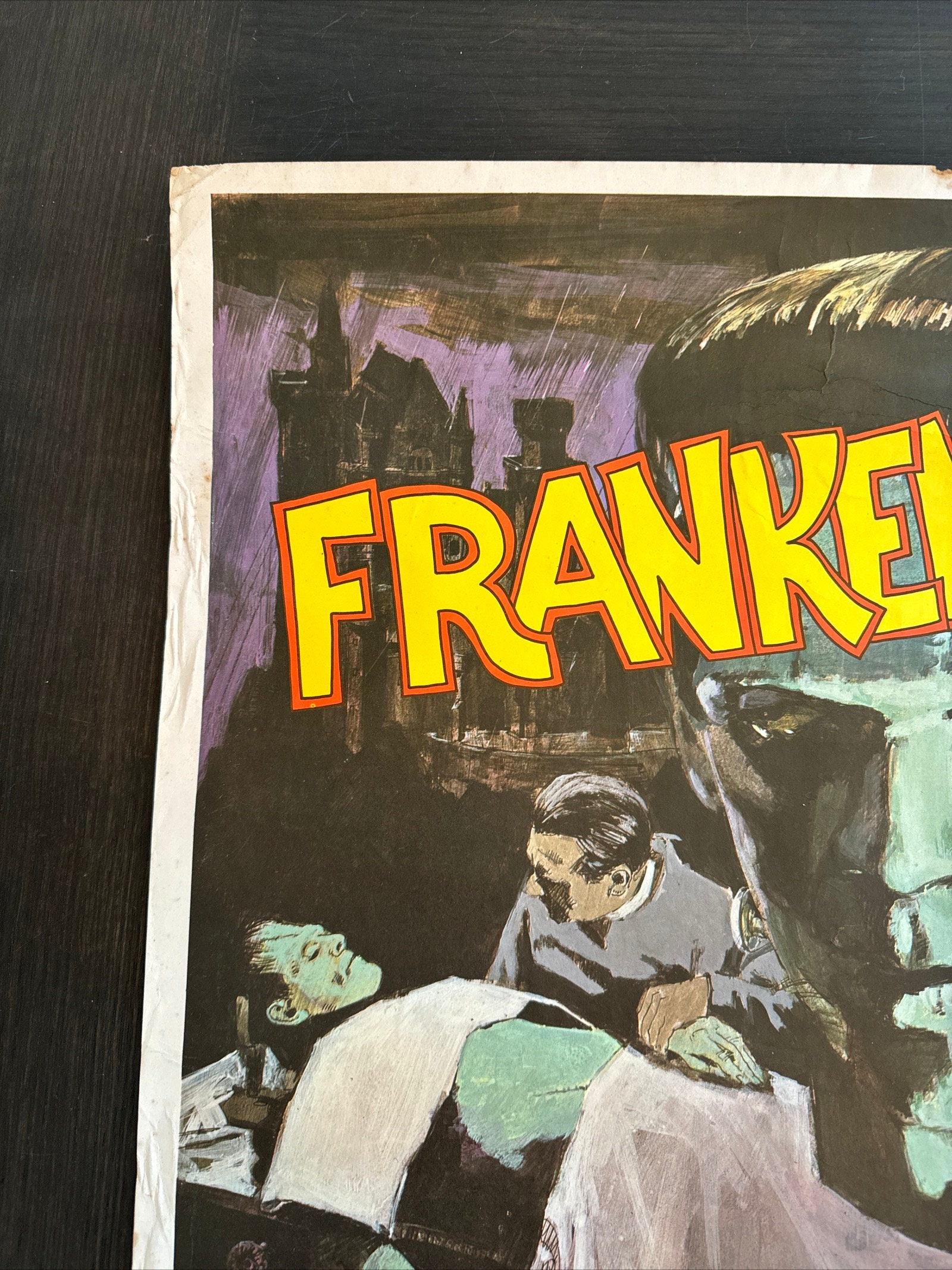 Original Frankenstein Movie Poster 1931