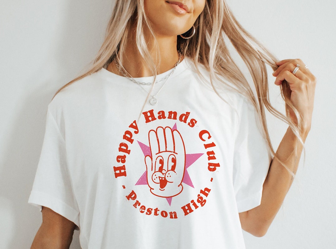 Napoleon Dynamite Shirt: Happy Hands Club Graphic Tee - Etsy