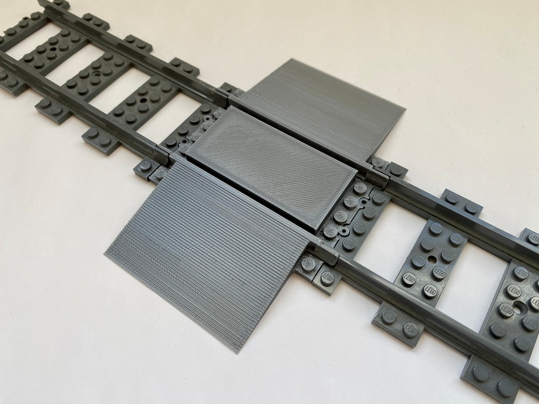 Lego Train Track Railroad/railway/level Crossing/crossover/cross ...