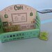 Cafe Kiosk Paper Toy Scene | Printable PDF Digital Download | DIY ...