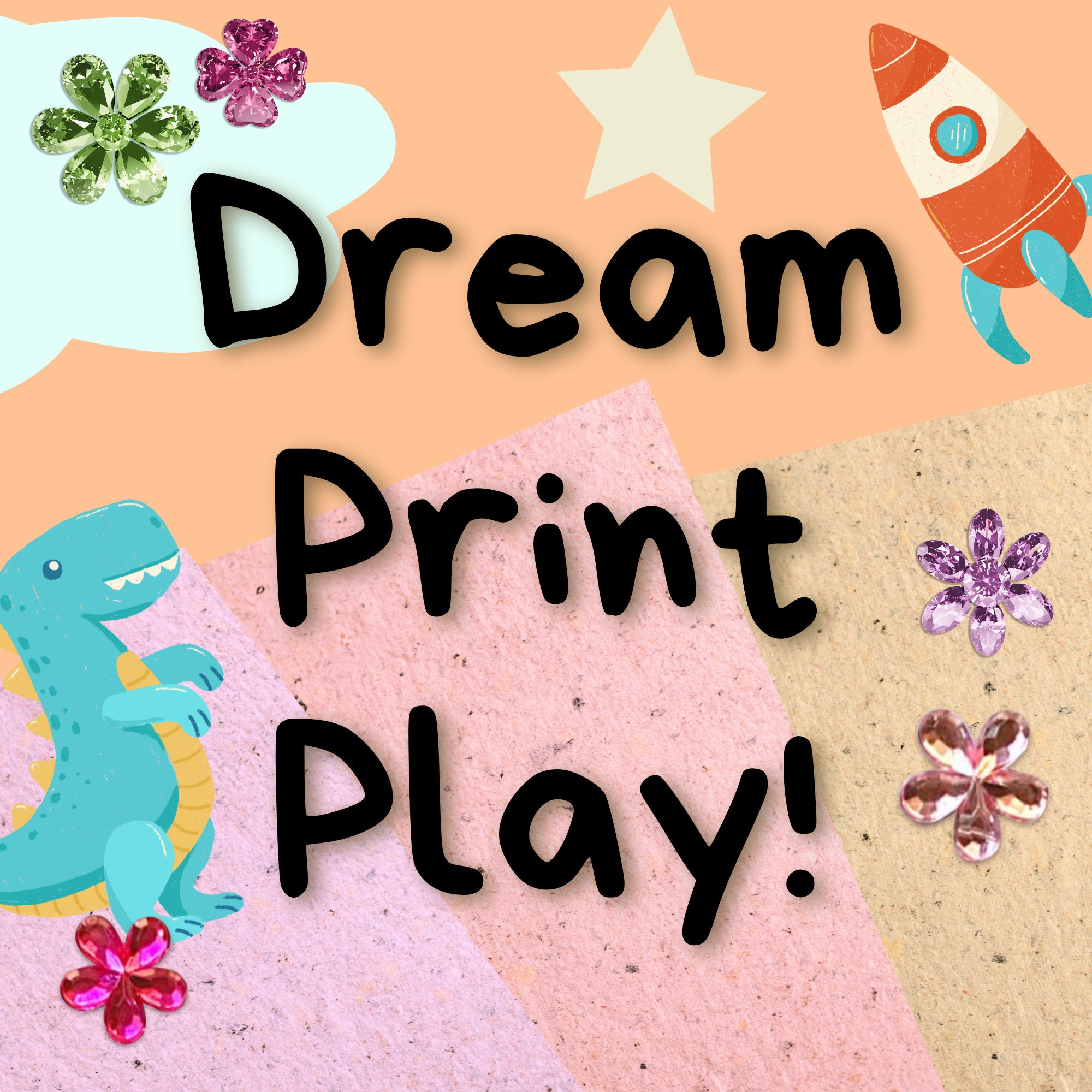 Simple Bed Paper Toy Scene | Printable PDF Digital Download | DIY ...