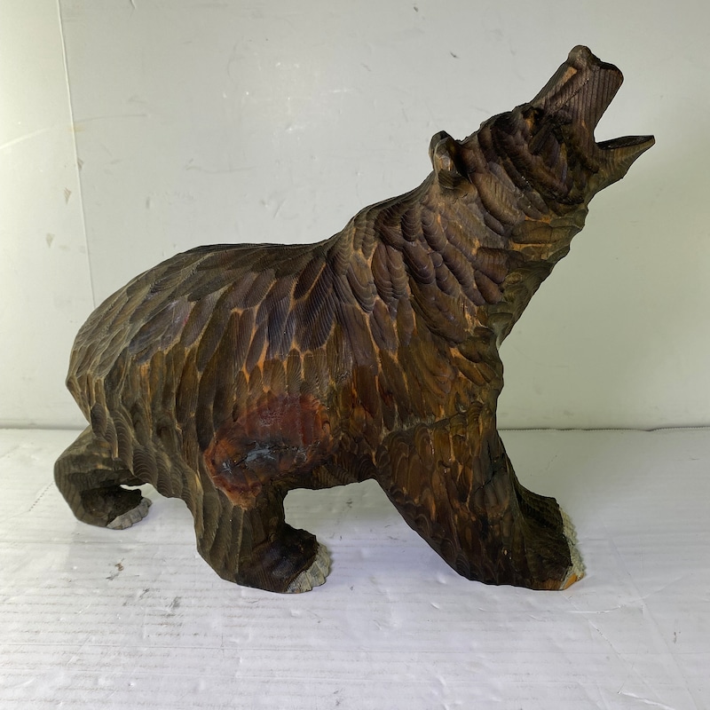 Hand Carved Bears - Etsy