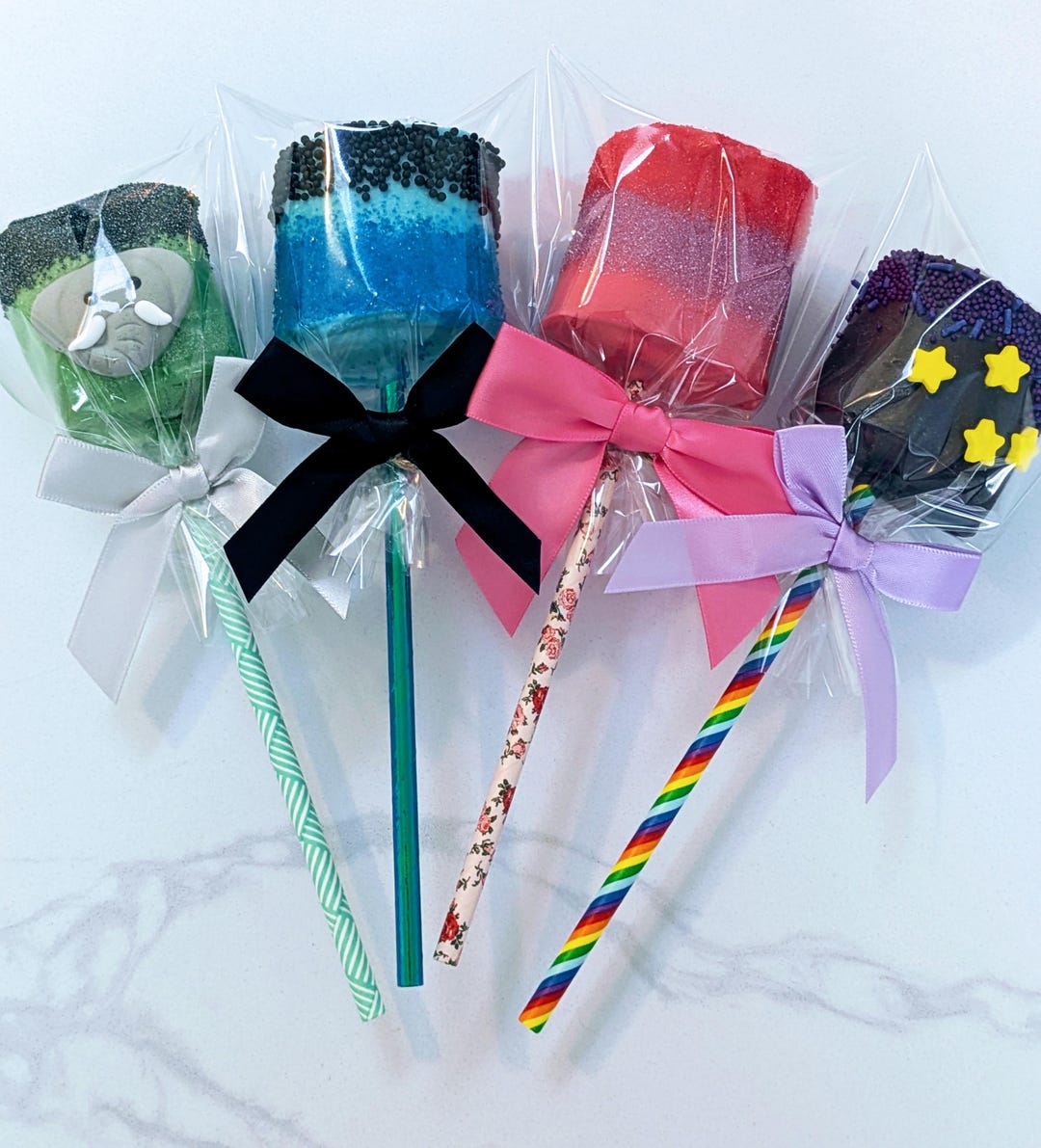 Chocolate Covered Marshmallows / Kids Class and Birthday Party Favors ...