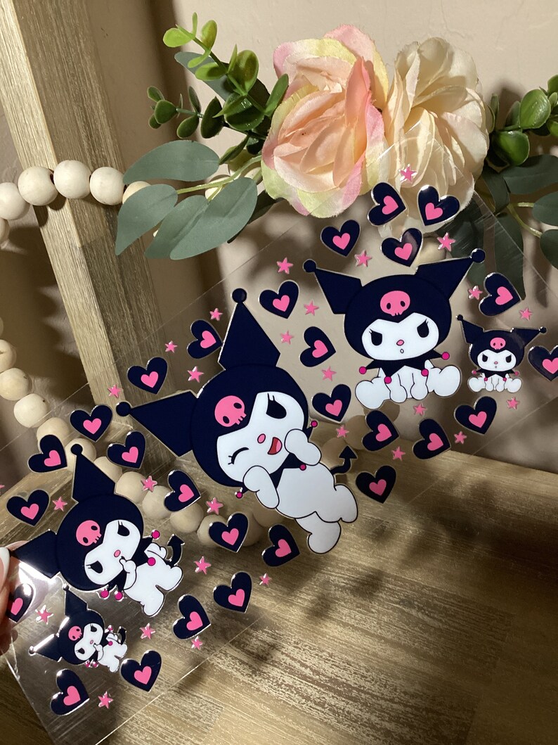 Cute Kuromi Uv Dtf Wrap. Ready to Use Wrap. - Etsy