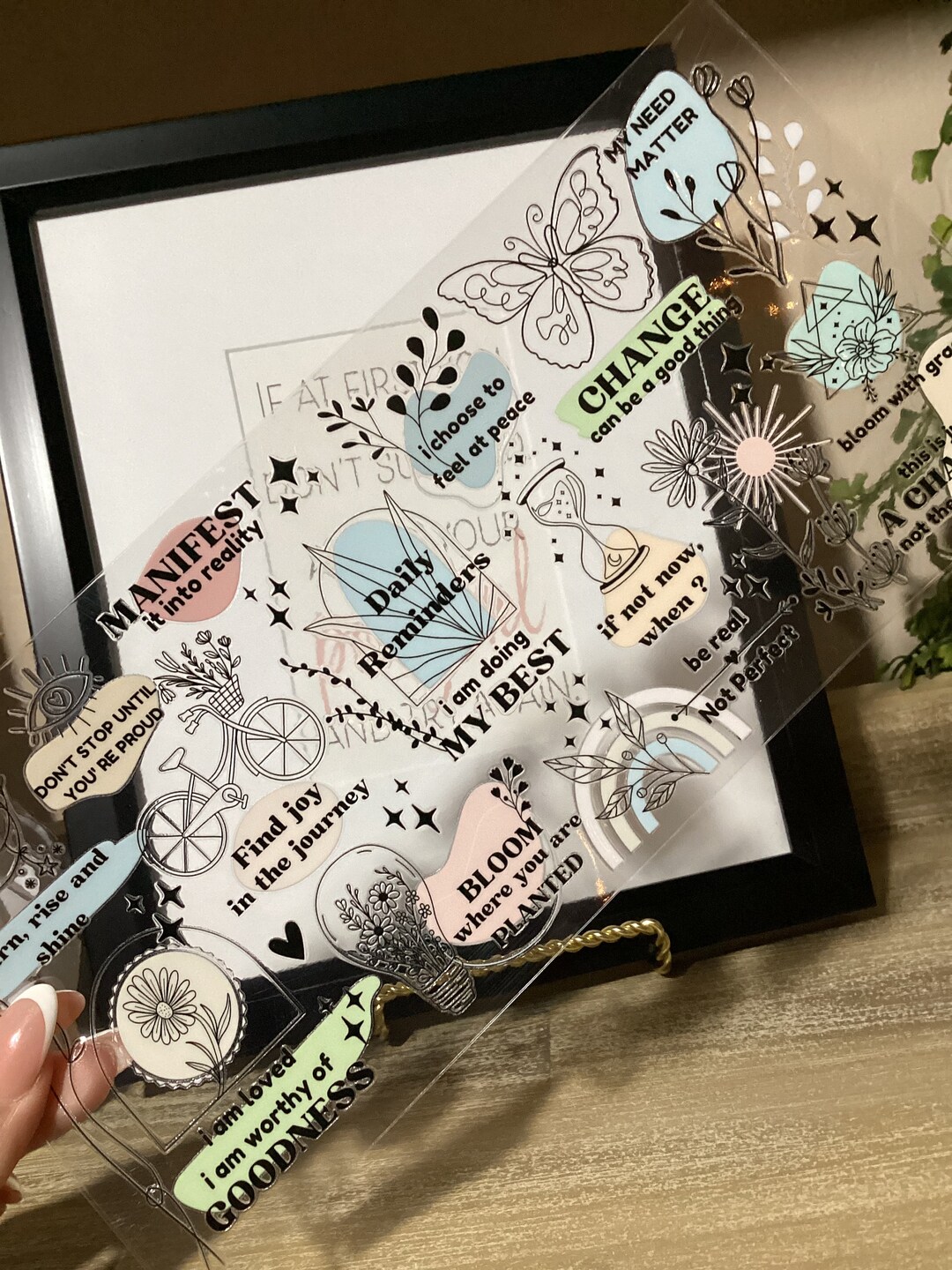 Uv Dtf Daily Reminder Wrap. Motivational 16oz Wrap. Ready to Use. - Etsy