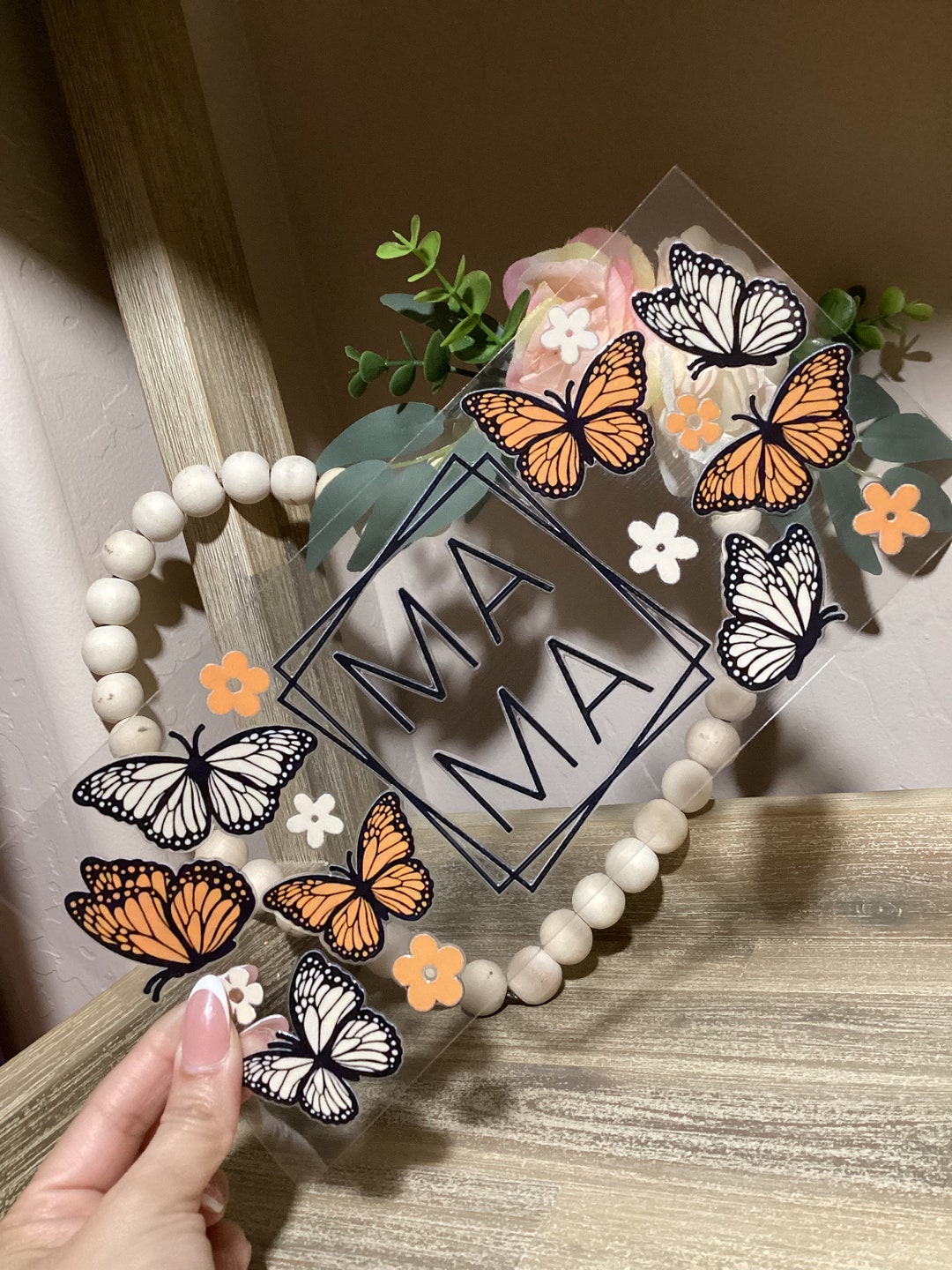 Mama Beautiful Wrap. Ready to Use Wrap. Best Cup Wrap. 16oz Uv Dtf - Etsy