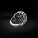 Seth Egyptian Goddess Signet Ring in 925 Silver, Engraved Gothic Ring ...