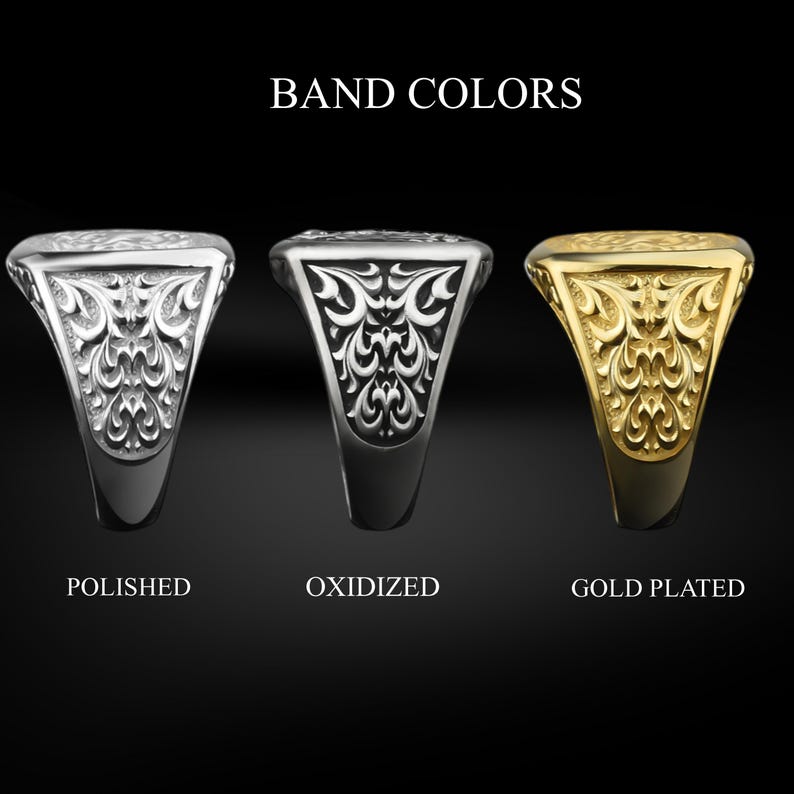 Ancient Egyptian God Ra Silver Signet Ring for Mens, Amon Ra Sterling ...