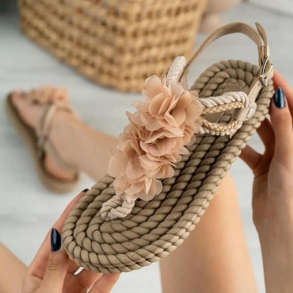 Rope Sandals - Etsy