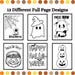 Halloween Coloring Pages for Kids & Toddlers-instant Download ...