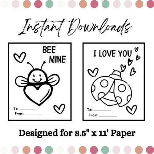 Toddler Valentine's Day Coloring Pages for Kids Toddlers Preschoolers ...