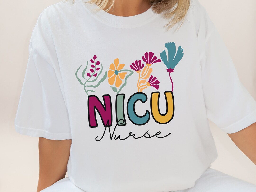 NICU Nurse Shirt, NICU RN, Neonatal Nurse T-shirt, Neonatal Intensive ...