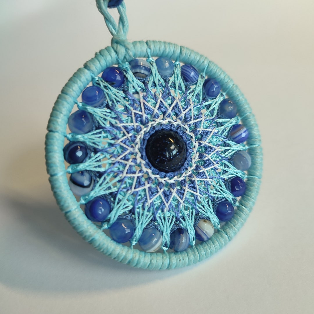Magic Amulet "heavenly" With Agate. Mandala, Magic Amulet, Talisman ...