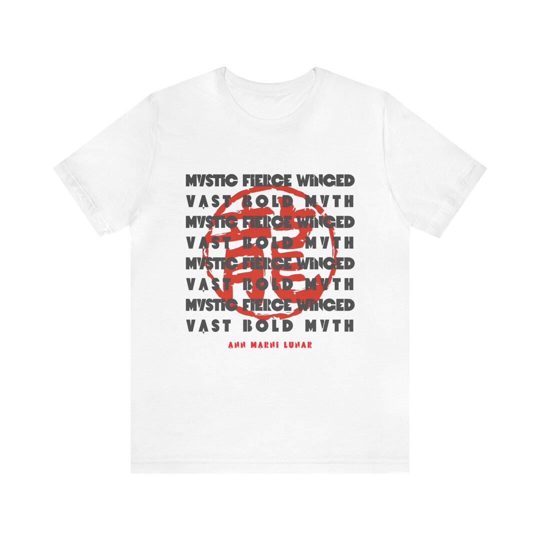 Dragon Fire Poem Luna New Year Lux Designer Lux Graphic T-shirt - Etsy