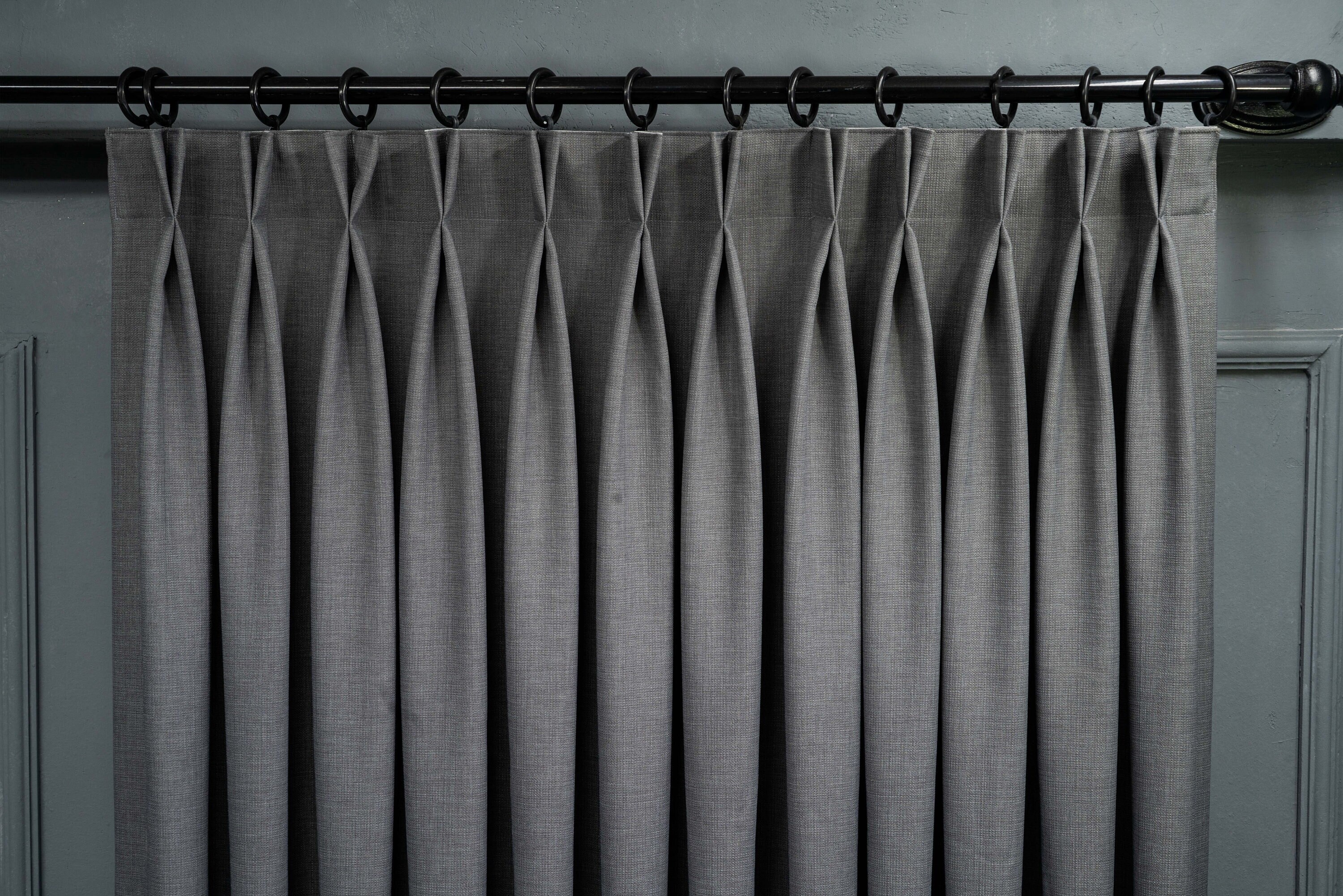 Extra Wide Linen Curtain, With 19 Color Options, Rod Pocket, Grommet ...