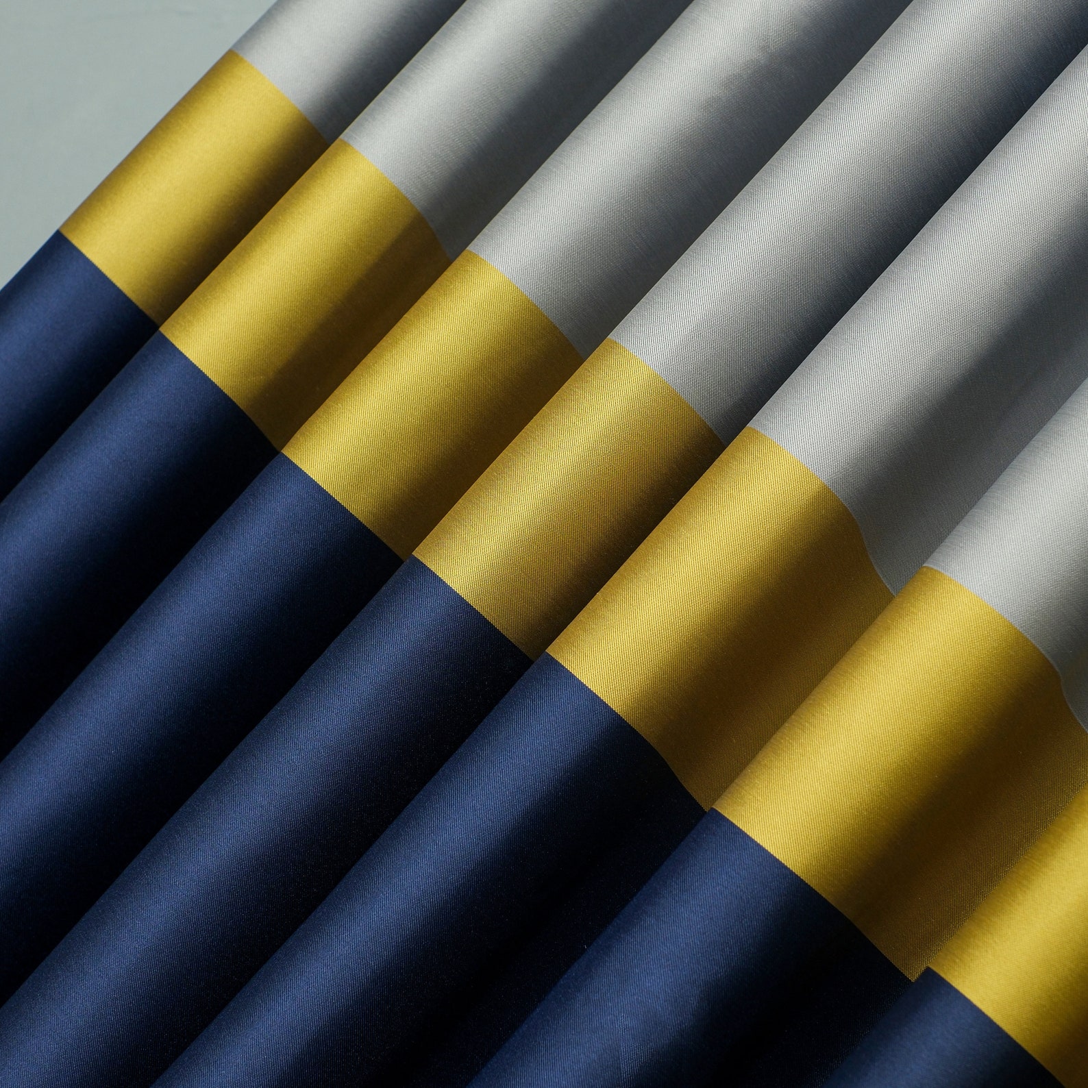 Elegant Multicolor Curtain Panel for Contemporary Spaces Block Curtain ...