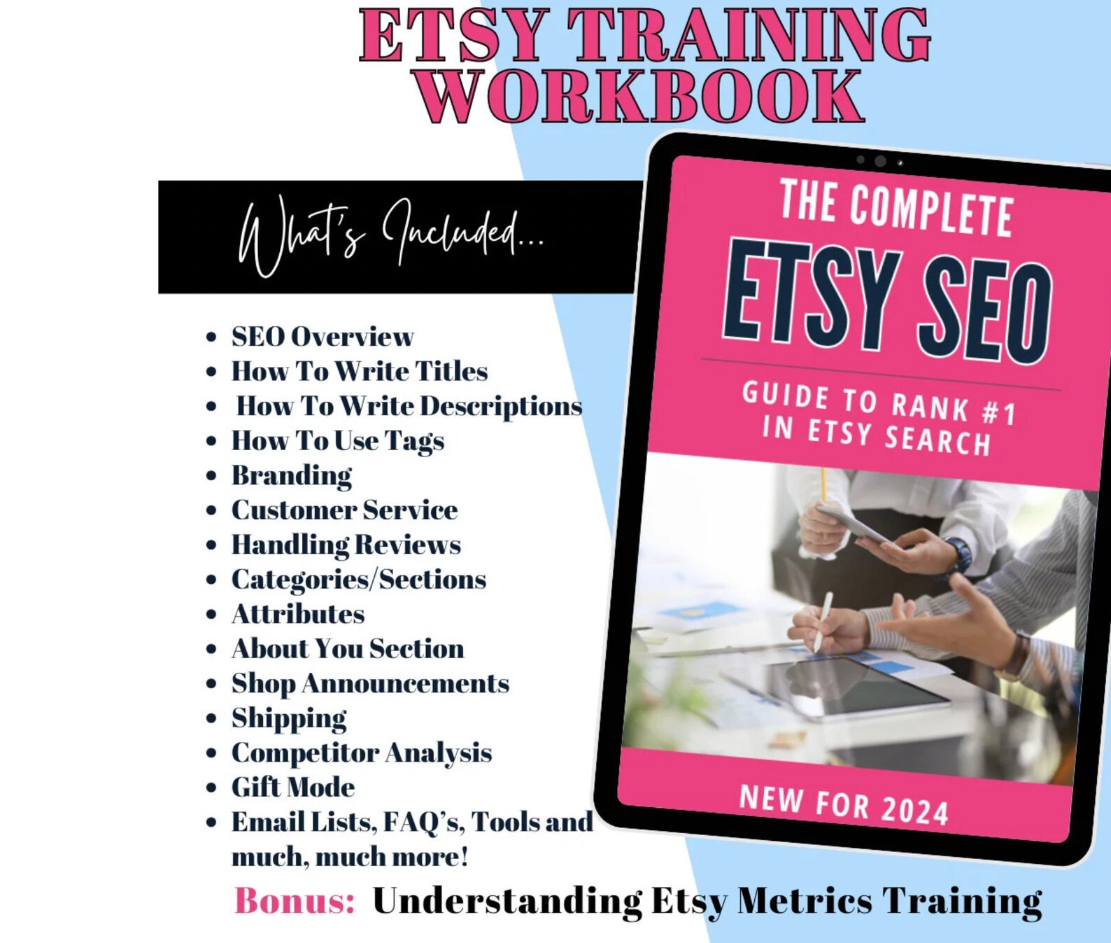 Editable Etsy Shop Order Receipt Banner, Etsy Templates Bundle ...