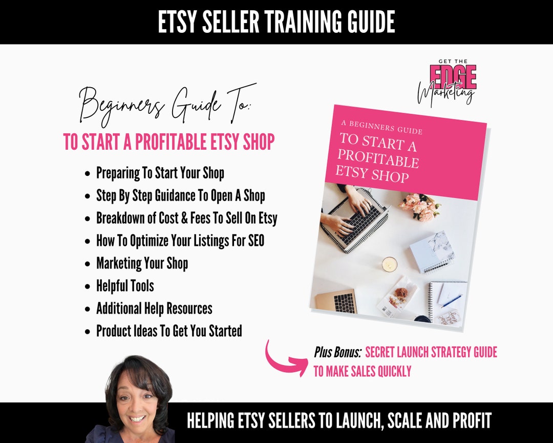 How to Start an Etsy Shop, Sell on Etsy, Beginner Etsy Sellers,etsy Seller Success Guide, 40 ...