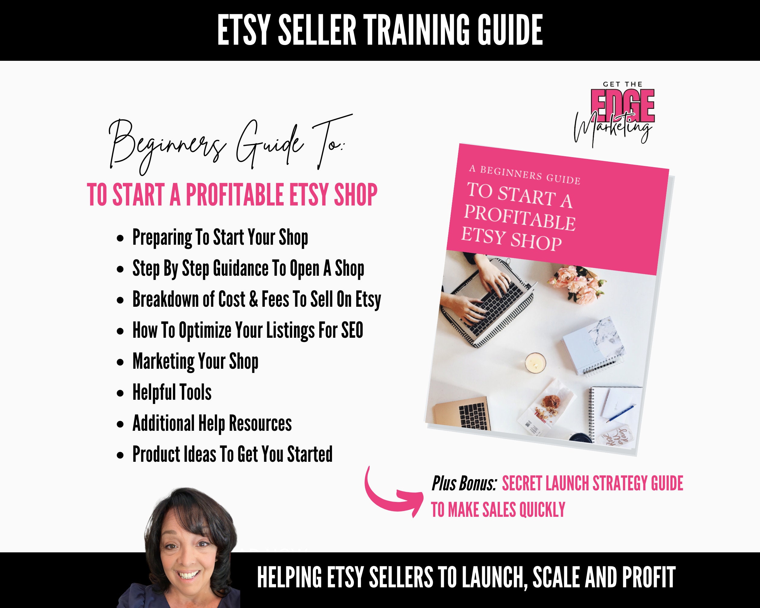 How to Start an Etsy Shop, Sell on Etsy, Beginner Etsy Sellers,etsy Seller Success Guide, 40 ...