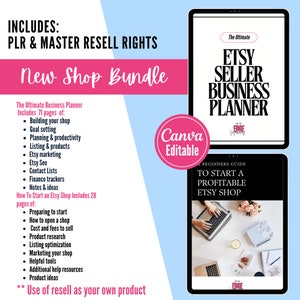 Master Resell Digital Rights Bundle, Open an Etsy Shop, Sell Digital ...