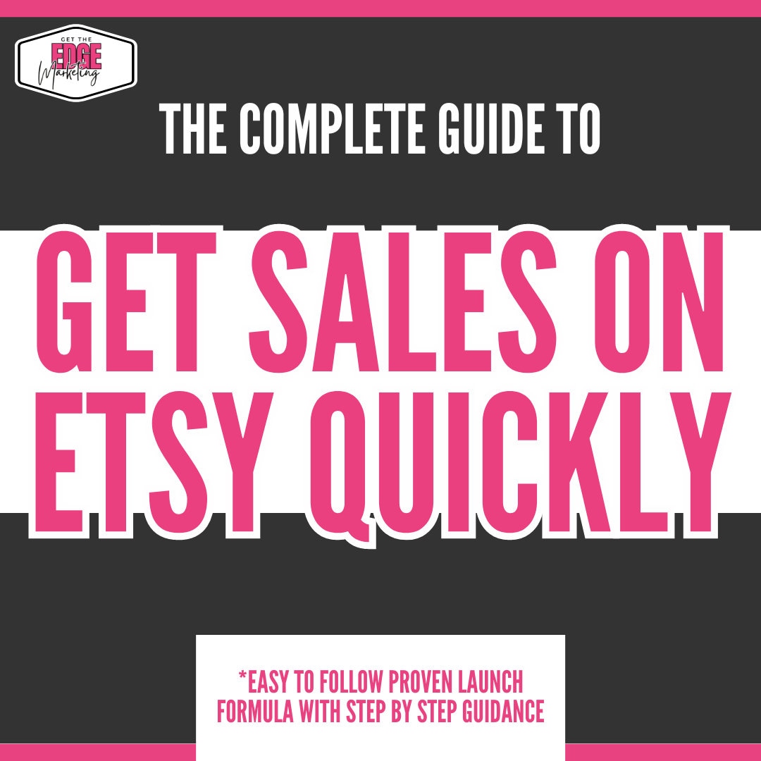 Etsy Success Selling Guide, Start an Etsy Shop, New Sellers on Etsy ...