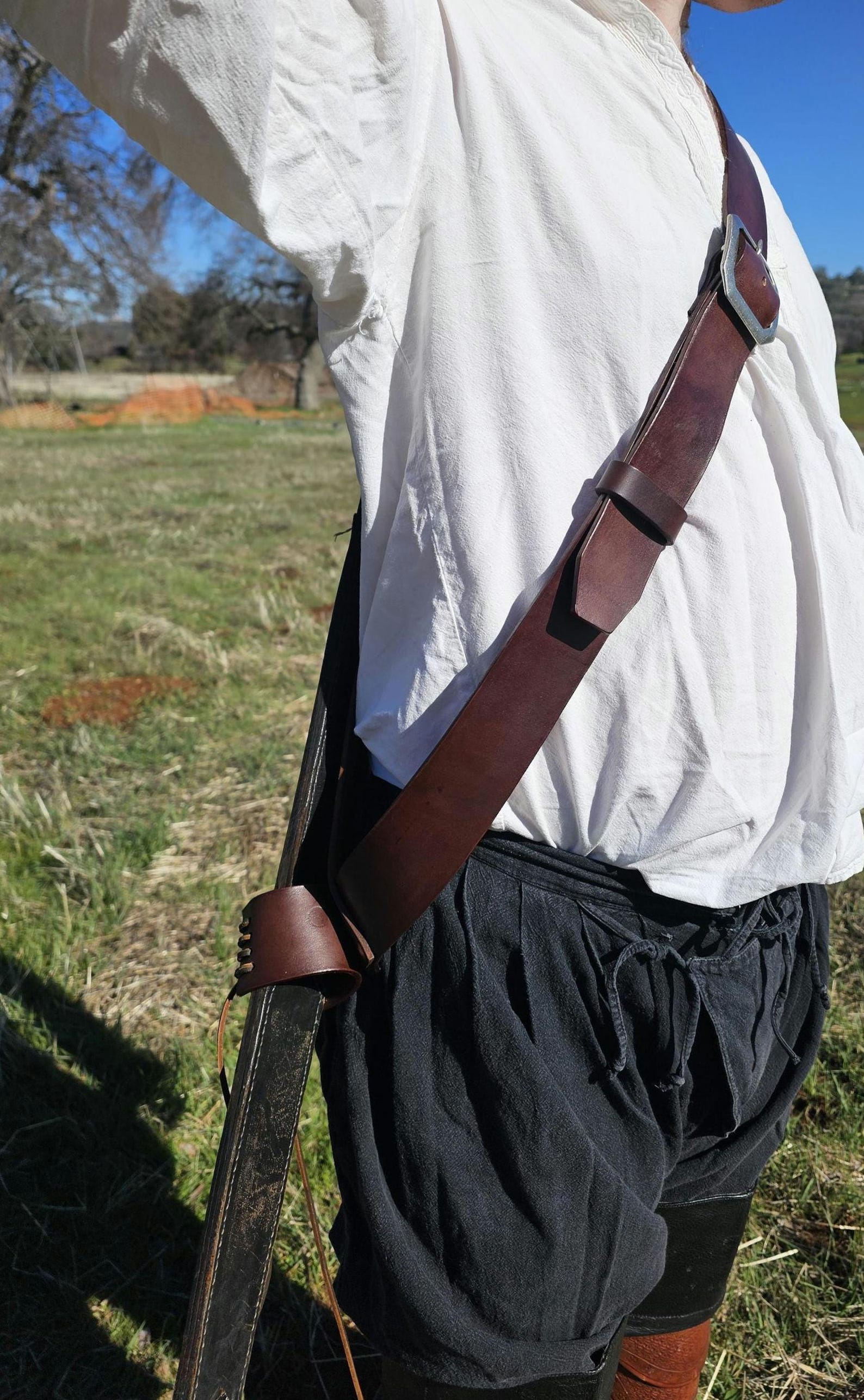 Baldric - Sword Over Your Back - Etsy